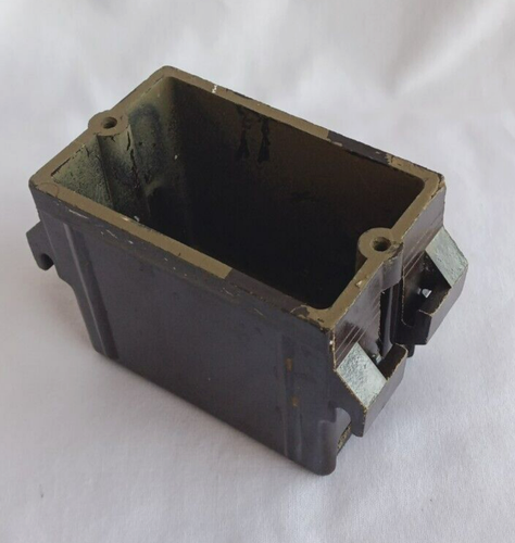 Vintage Brown Bakelite Electrical Cover Power Outlet Box | eBay