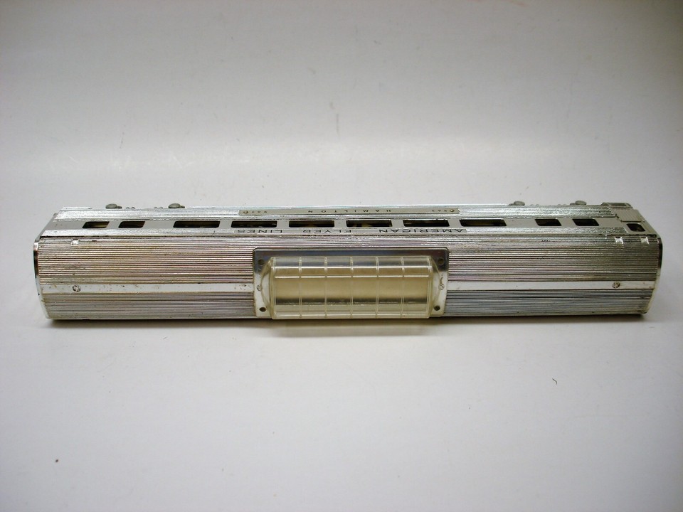 962 American Flyer Chrome Vista Dome Passenger Car [Lot AL4-P75] | eBay