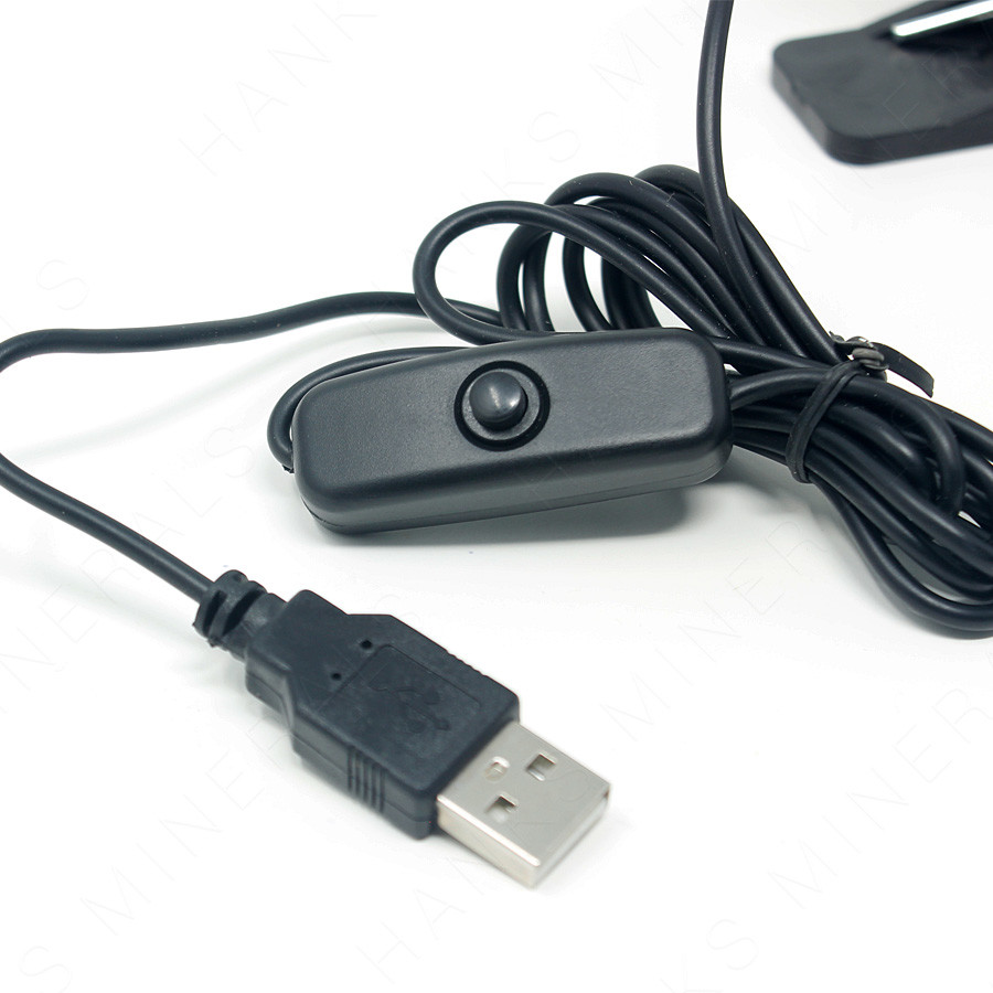 USB Reading Light Flexible LED Lamp Laptop Computer Clip On Bed Desk ...