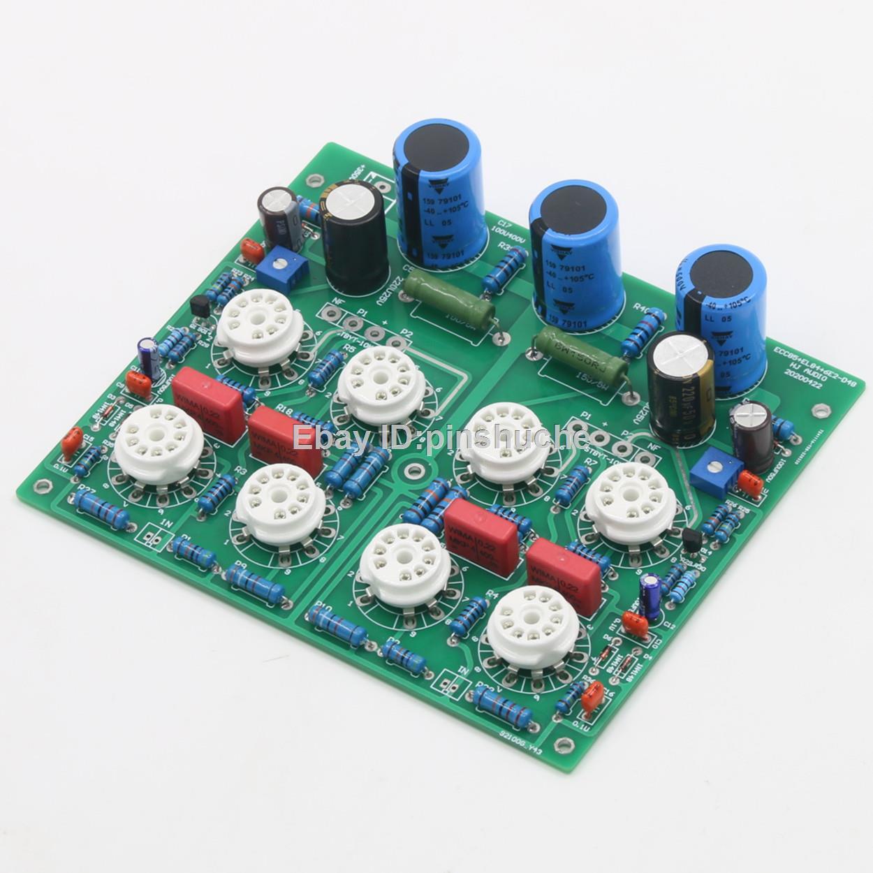 HiFi EL84 Stereo Tube Amplifier Board PP Push-Pull Power Amp Kit 13W | eBay