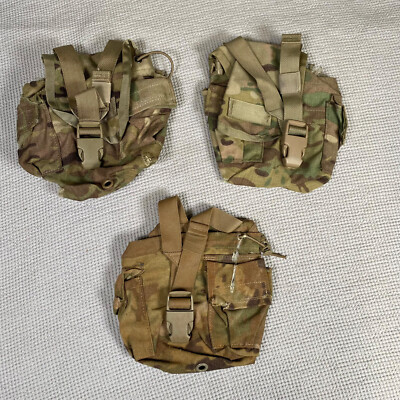 DAMAGED USGI OCP Multicam Molle II 1QT General Purpose Canteen Pouch ...