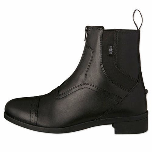 Saxon Syntovia Kids Zip Paddock Boots | eBay