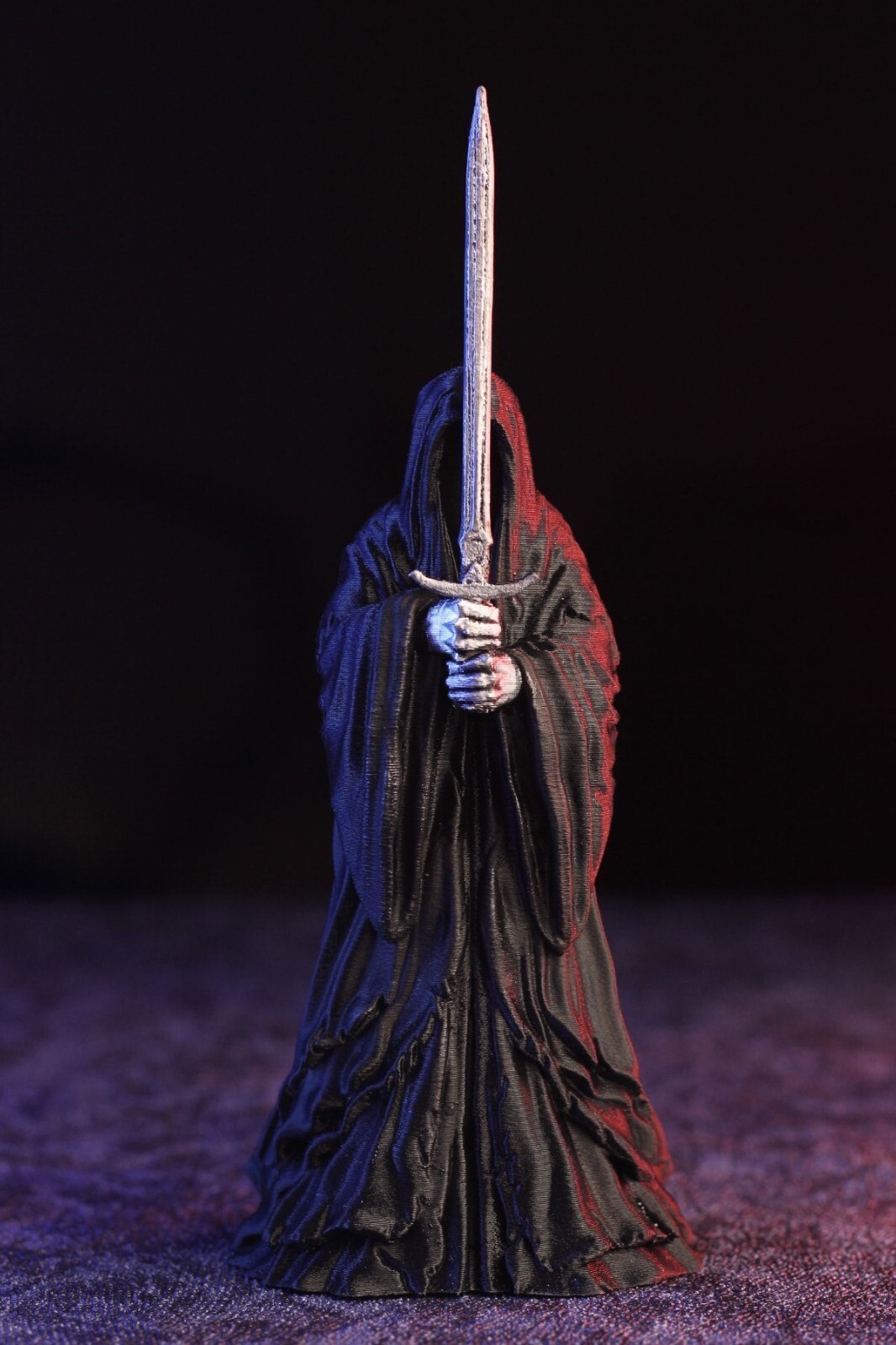 Lord of the Rings Nazgul Figurine 6" – Dark Fantasy Collectible Statue ...