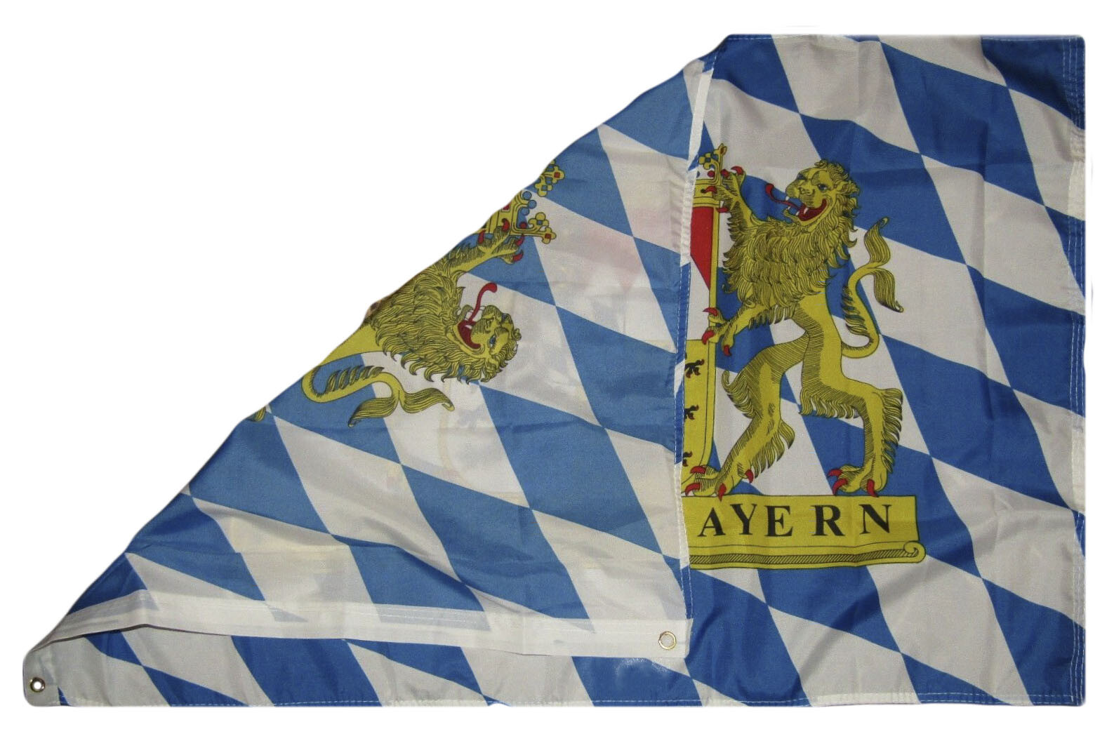 2x3 Bavaria Bavarian Freistaat Friestaat Bayern Knitted Flag 2'x3 ...