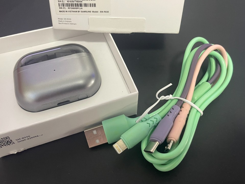 Samsung Galaxy Buds3 SM-R530 True Wireless Bluetooth Earbuds Silver ...