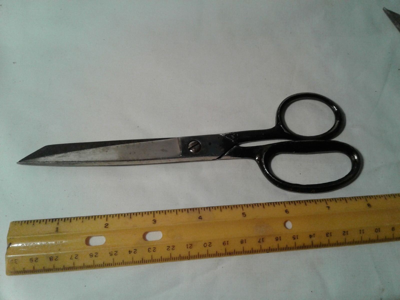 Vintage KINGSHEAD BETAKUT ITALY cutting scissors shears 8" metal right ...