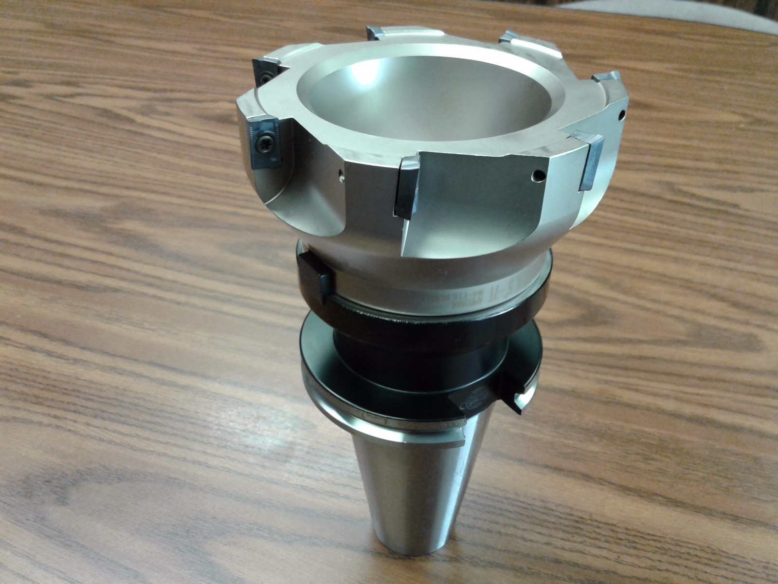 5" 90 degree indexable face shell mill,face milling cutter APKT w ...