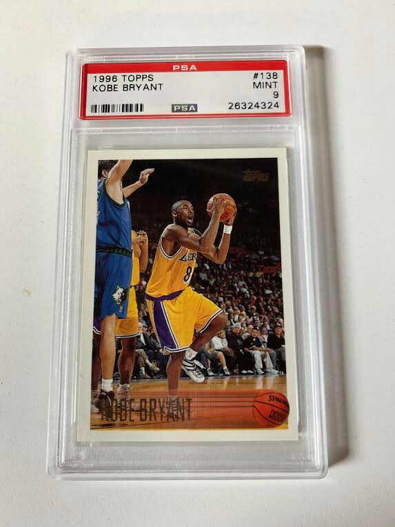 1996 Topps #138 Kobe Bryant Rookie RC Mint PSA 9 | eBay 1996 Topps #138 Kobe Bryant Rookie RC Mint PSA 9 | eBay