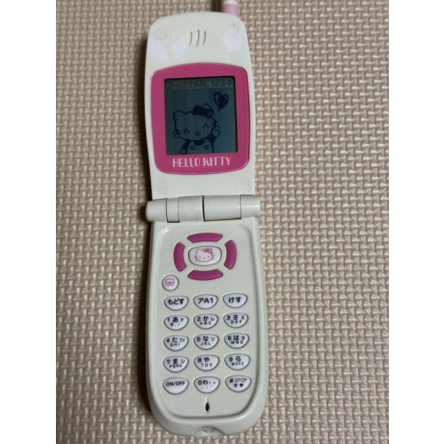Hello Kitty email mobile phone Kids Toy Garake type discontinue Vintage ...