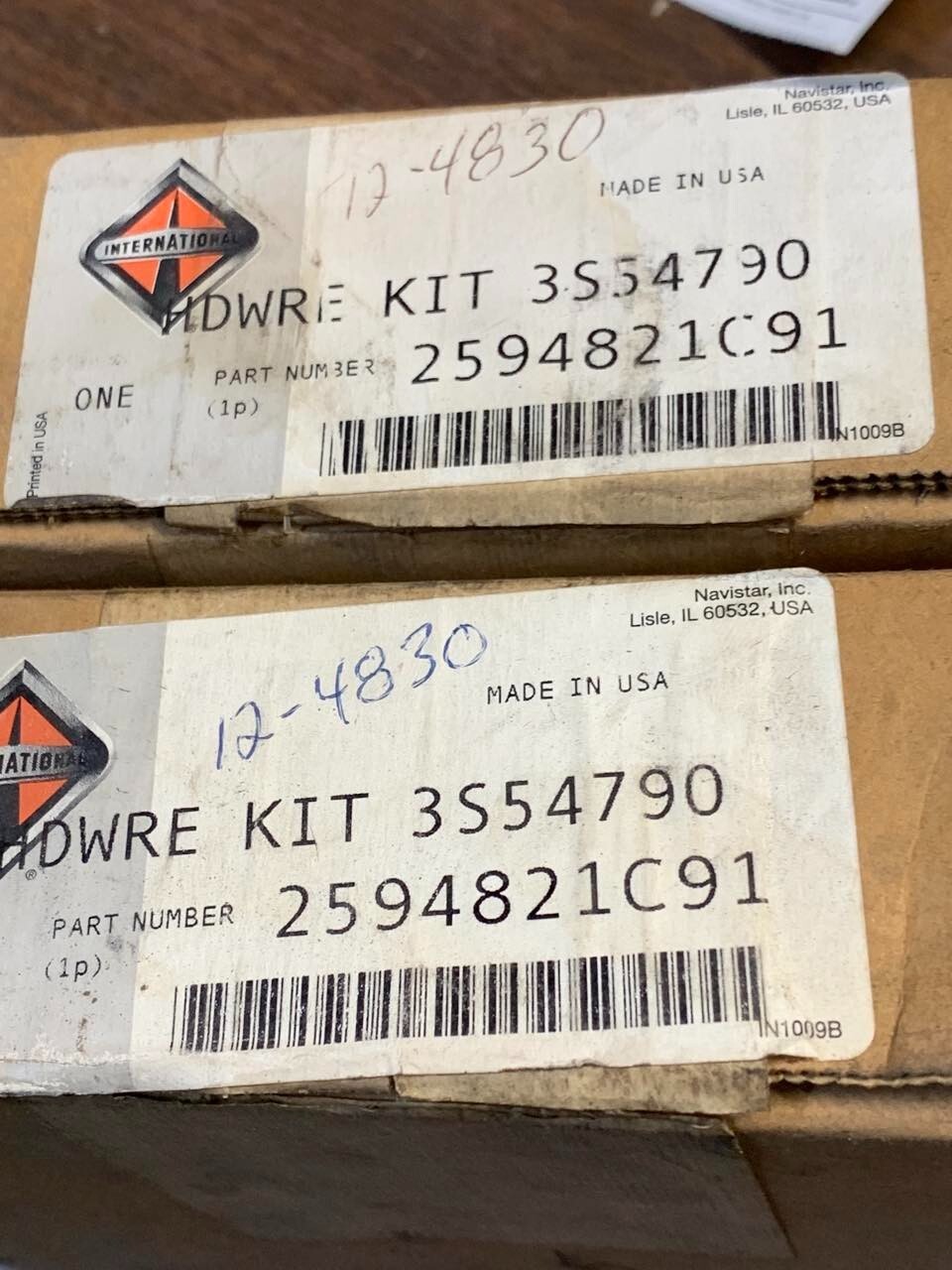 (1) genuine International PDC Isolator Kit Rad Isolator W/B 2594821C91 ...
