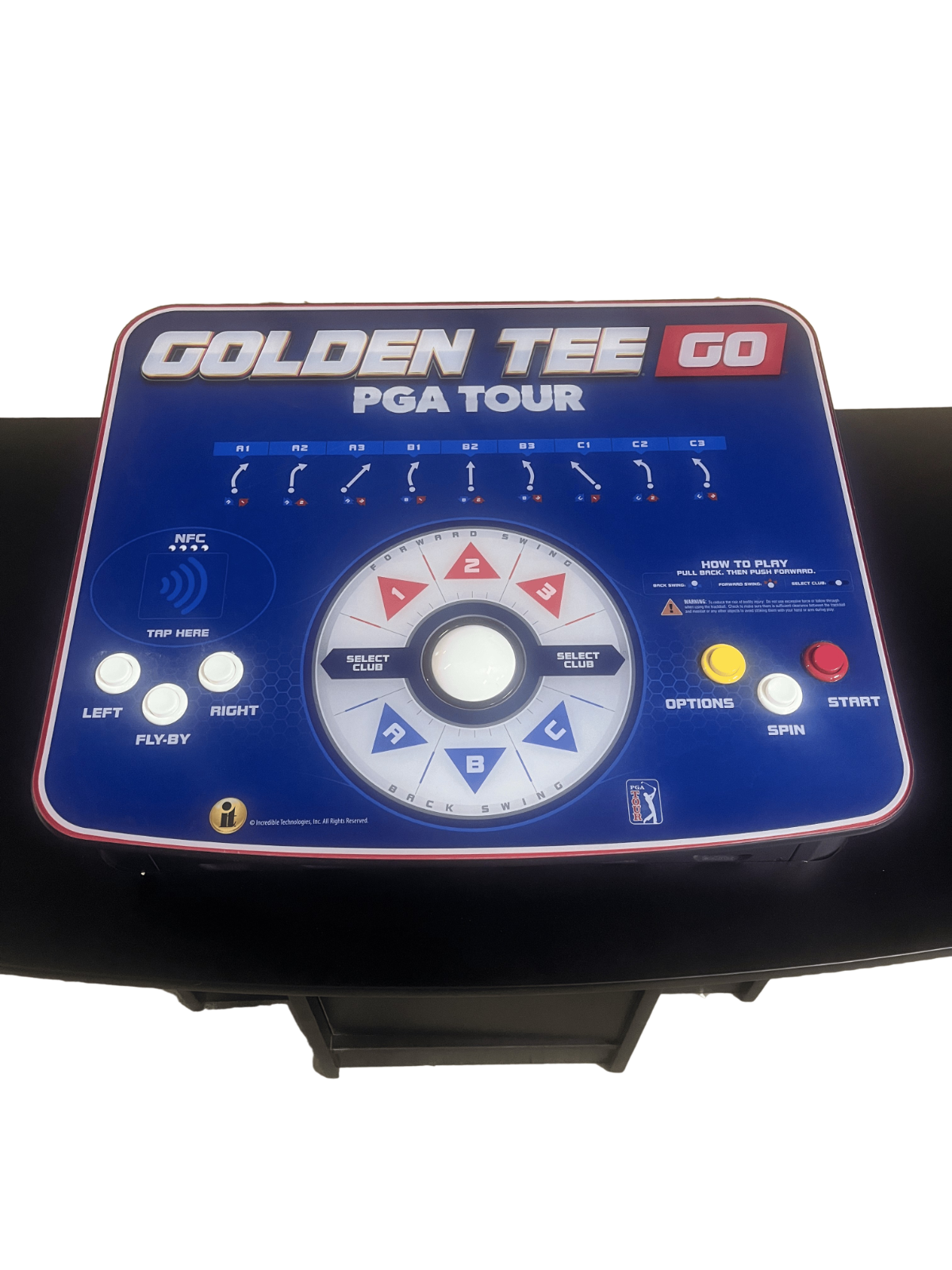 Golden Tee Go Unit With Added Quality Pedestal Stand Brand New With ...