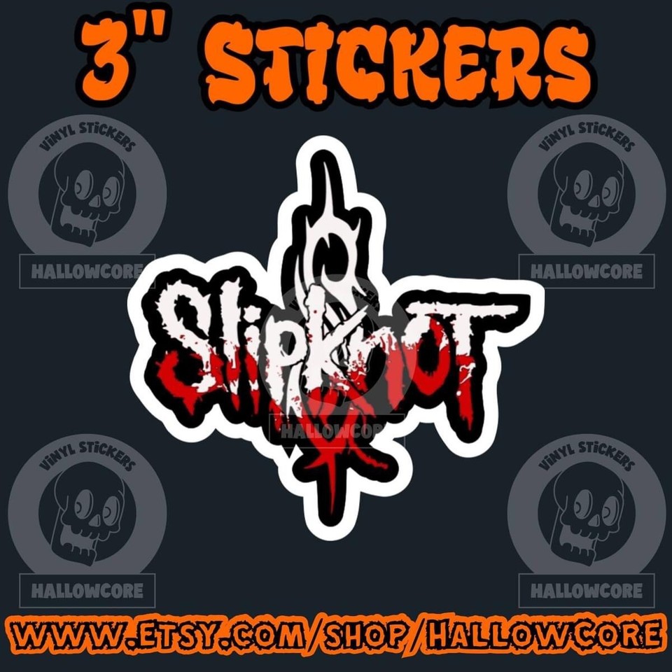Slipknot Inspired Sticker Pack 02 (8 Stickers) Rock Metal | eBay