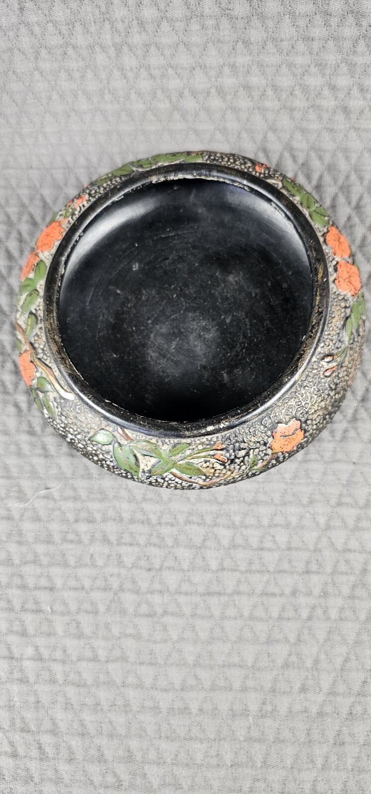 Tokanabe Vintage Black Pottery....Japanes Bowl | eBay