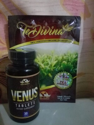 Venus 30 Capsules + Detox Tea All Organic 1 Weeks Supply - Free ...