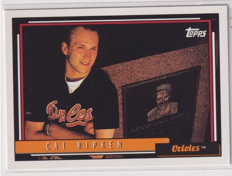 1992 Topps #40 Cal Ripken | eBay