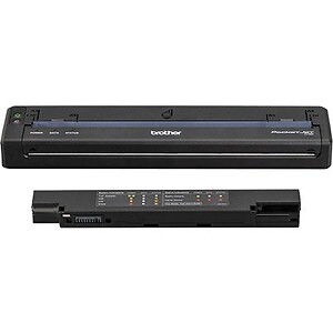 Brother PocketJet 8 Mobile Direct Thermal Portable Monochrome Printer ...