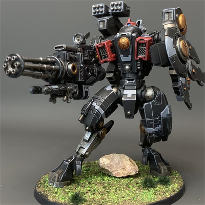 Tau Empire XV104 Riptide Battlesuit Warhammer 40K 40,000 Army Painted ...