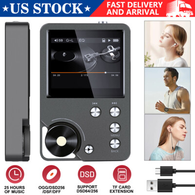 Portable HiFi MP3 Player DSD High Definition Lossless Digital Audio ...
