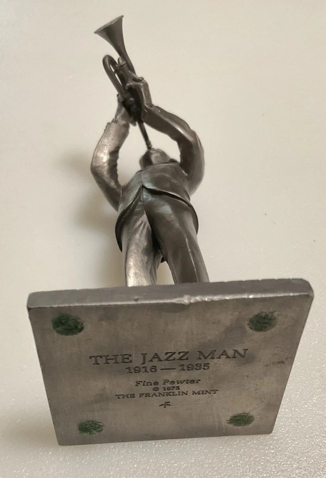 The Jazz Man Fine Pewter Figure Signed ALC | eBay