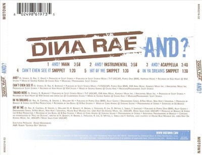 DINA RAE AND NEW CD 602498619735| eBay