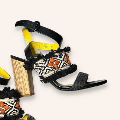 Alberto Gozzi strapped sandal heels made in Italy Size 39 | eBay
