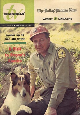 RARE MINT 1965 LASSIE & ROBERT BRAY TV CHANNELS GUIDE MAGAZINE REGIONAL ...