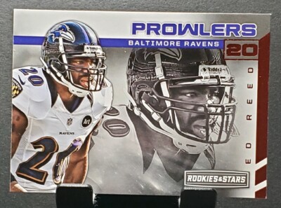 2017 Rookies & Stars #5 Ed Reed RAVENS HOF PROWLERS Insert football ...