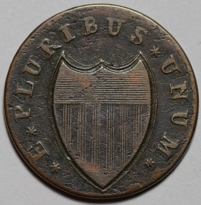 1787 New Jersey Copper Colonial Coin | eBay