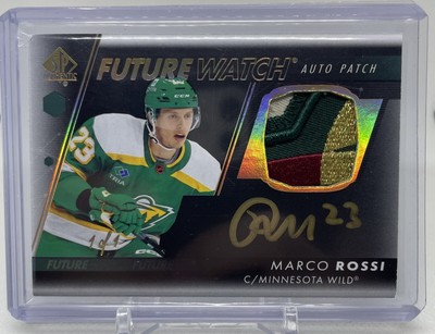 🎖️Marco Rossi 1/1 Future Watch Auto Patch Black Gold 22-23 SPA *See ...