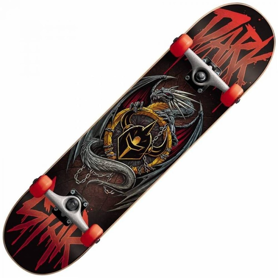 The Abyss Red Darkstar Pro Complete Skateboard 31 x 7.75 NEW | eBay