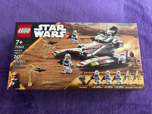 LEGO Star Wars Republic Fighter Tank 75342 RETIRED Set 187th Trooper | eBay