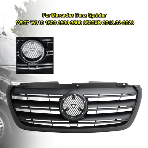 Front Bumper Grille Grill Fit Mercedes Sprinter 1500 2500 3500 W907 ...