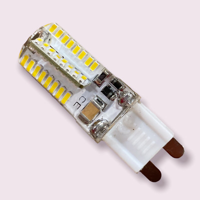 SMD G9 LED 110V AC 6W LED Corn Light Bulb Super bright 360 degree Cold ...