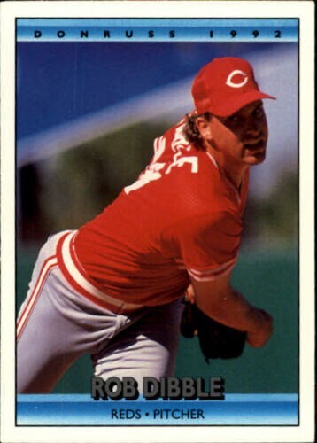 1992 Donruss Baseball Card #139 Rob Dibble Cincinati Reds | eBay