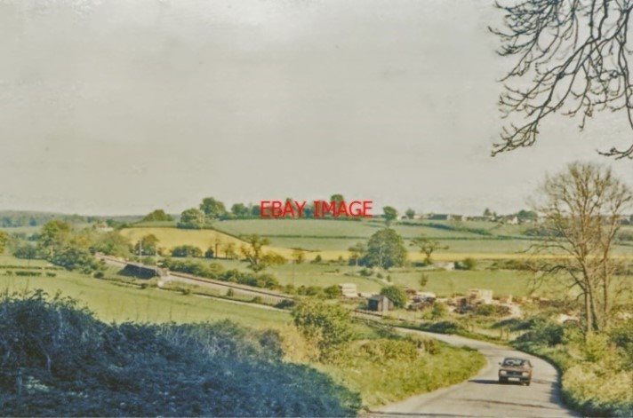 PHOTO COMBE HALT RAILWAY STATION OXFORDSHIRE 1987 GWR OXFORD ...
