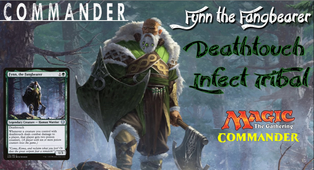 Fynn, the Fangbearer EDH Commander Deck Deathtouch MTG | eBay