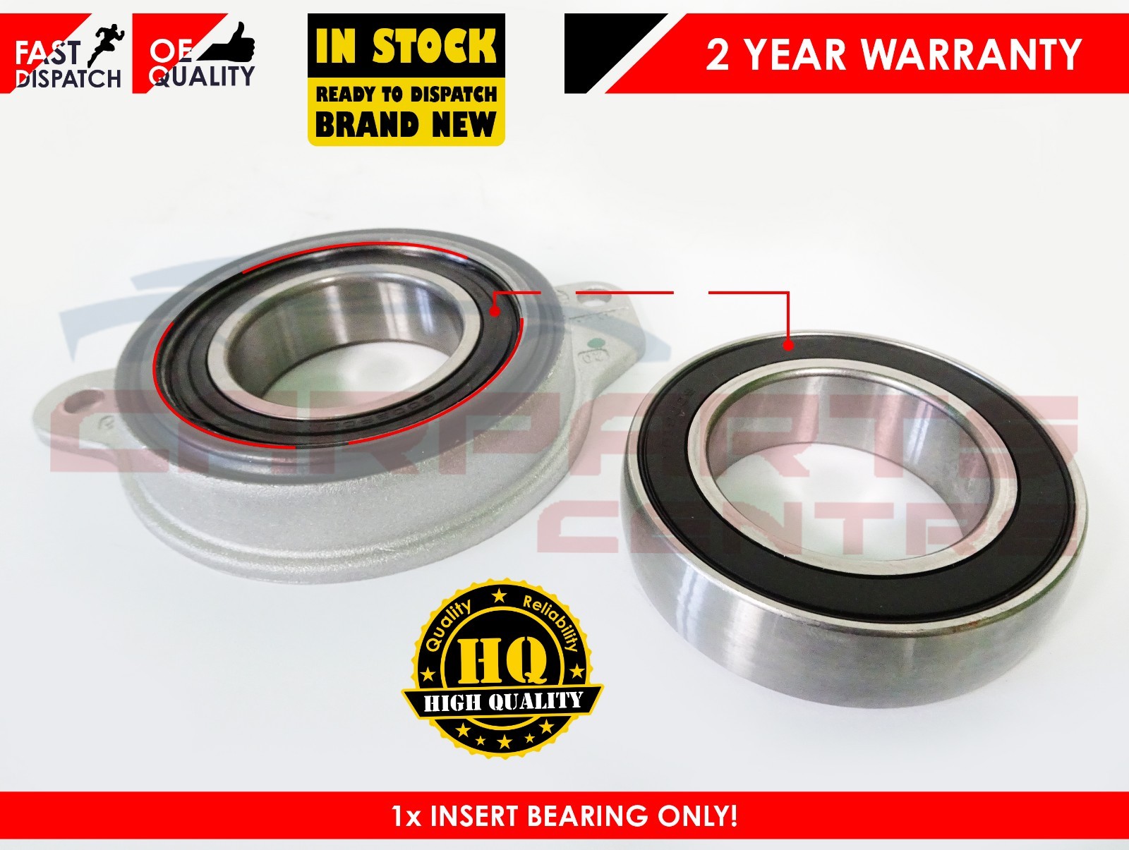 FOR VOLVO S60 S80 S90 V60 V90 XC40 XC60 XC70 DRIVESHAFT MOUNT BEARING ...