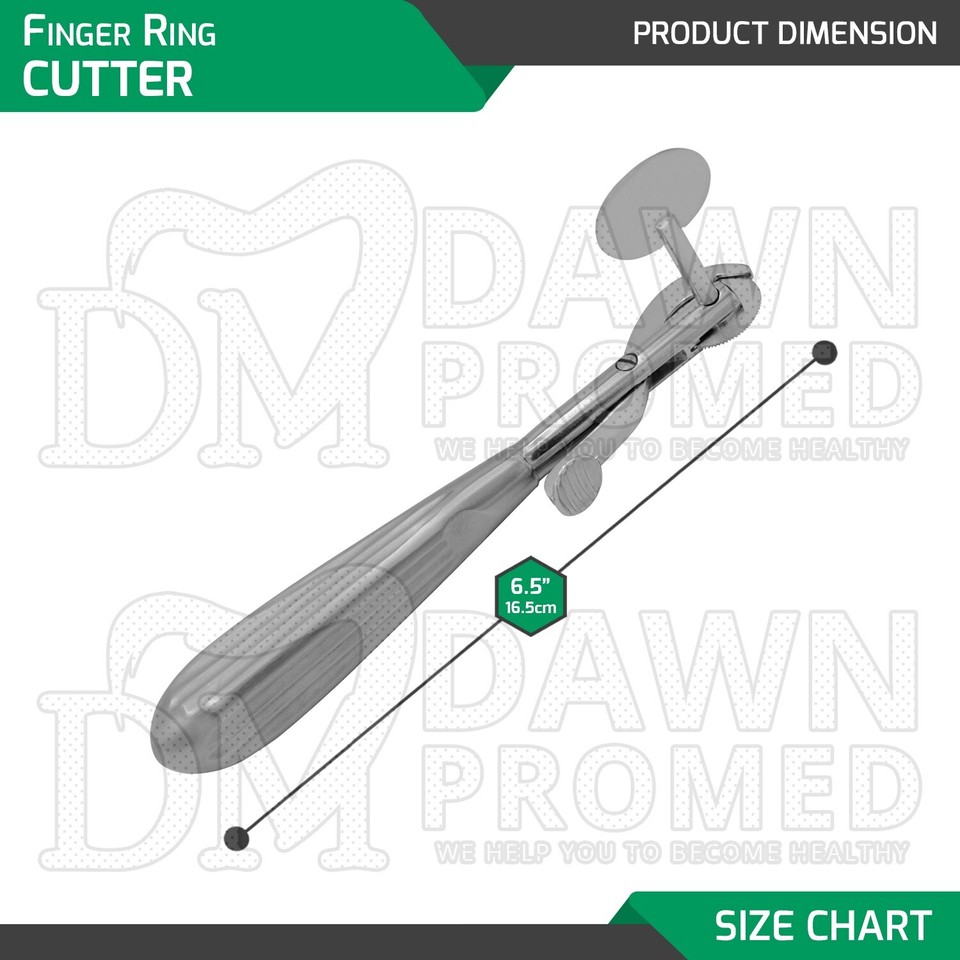 Finger Ring Cutter Remover 6.5" Hollow Handle EMT Rescue First Aid ...