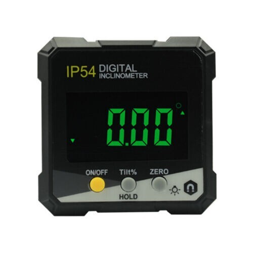 Precision LCD Digital Inclinometer Slope Meter IP54 Waterproof Angle ...