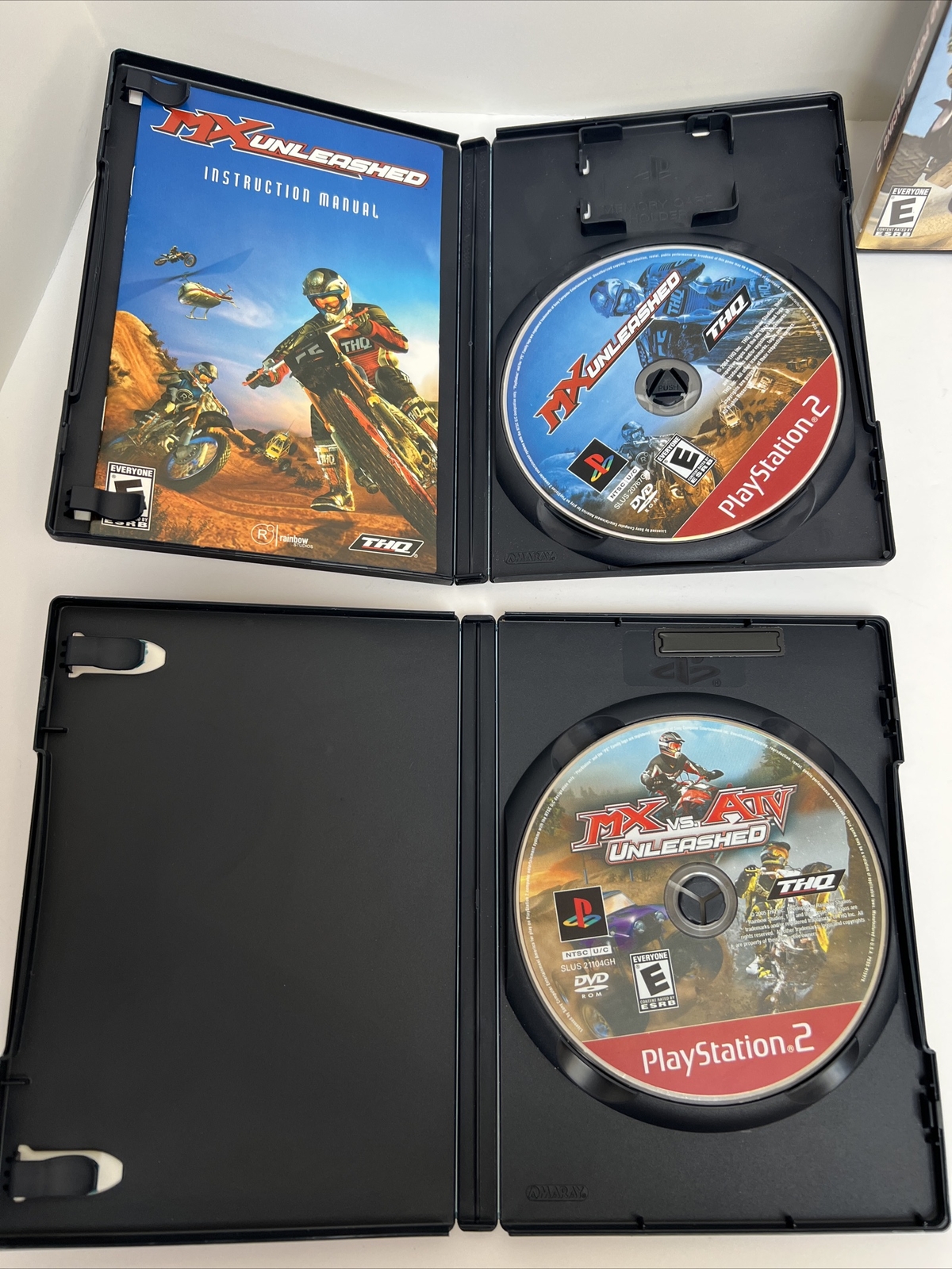 Sony PlayStation PS2 Lot MX Unleashed, MX vs ATV Unleashed, ATV 2 ...