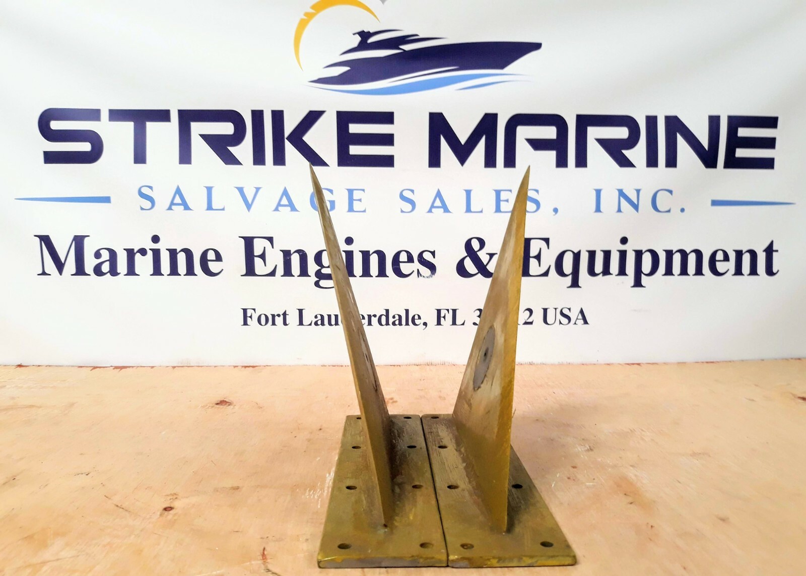 Stabilizer Fin Stainless Steel Line Cutters, Port / Starboard, Pair | eBay