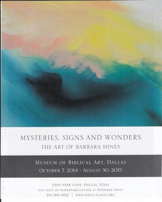 BARBARA HINES Dallas Biblical Art Museum Exhibit 2014 Advertising Ad | eBay