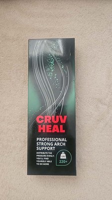 Cruv Heal Work Arch Support New Insoles Men Women XL 220+ LBS Cut to ...