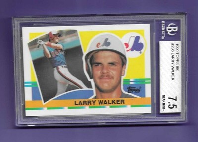 1990 Topps Big - Larry Walker #296 (RC) Montreal Expos | eBay