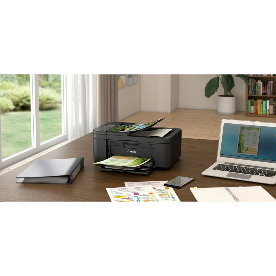 Canon PIXMA TR4722 Wireless Printer Copy Scan-Fax-Legal Print,with ADF ...