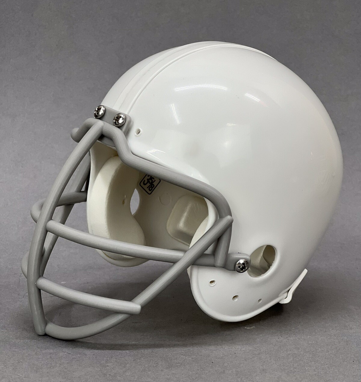 3D Printed Cowcatcher NJOP Riddell VSR4 Mini Football Helmet Upgrade ...