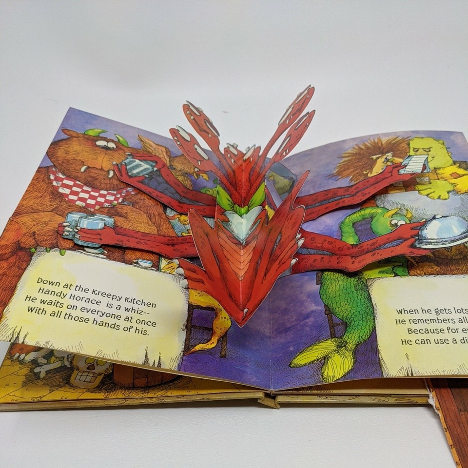 The Hallmark MONSTER Pop-Up Book - Karen Ravn Halloween | eBay