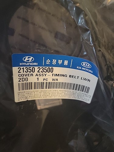 GENUINE BRAND NEW HYUNDAI LAVITA 2001-2003 COVER ASSY-TIMING BELT LOWER ...