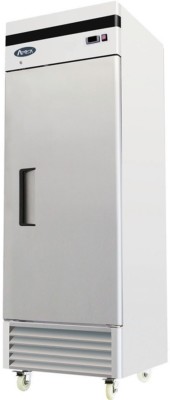 ATOSA MBF8501GR 1 SOLID DOOR FREEZER STAINLESS STEEL W/CASTERS BOTTOM ...