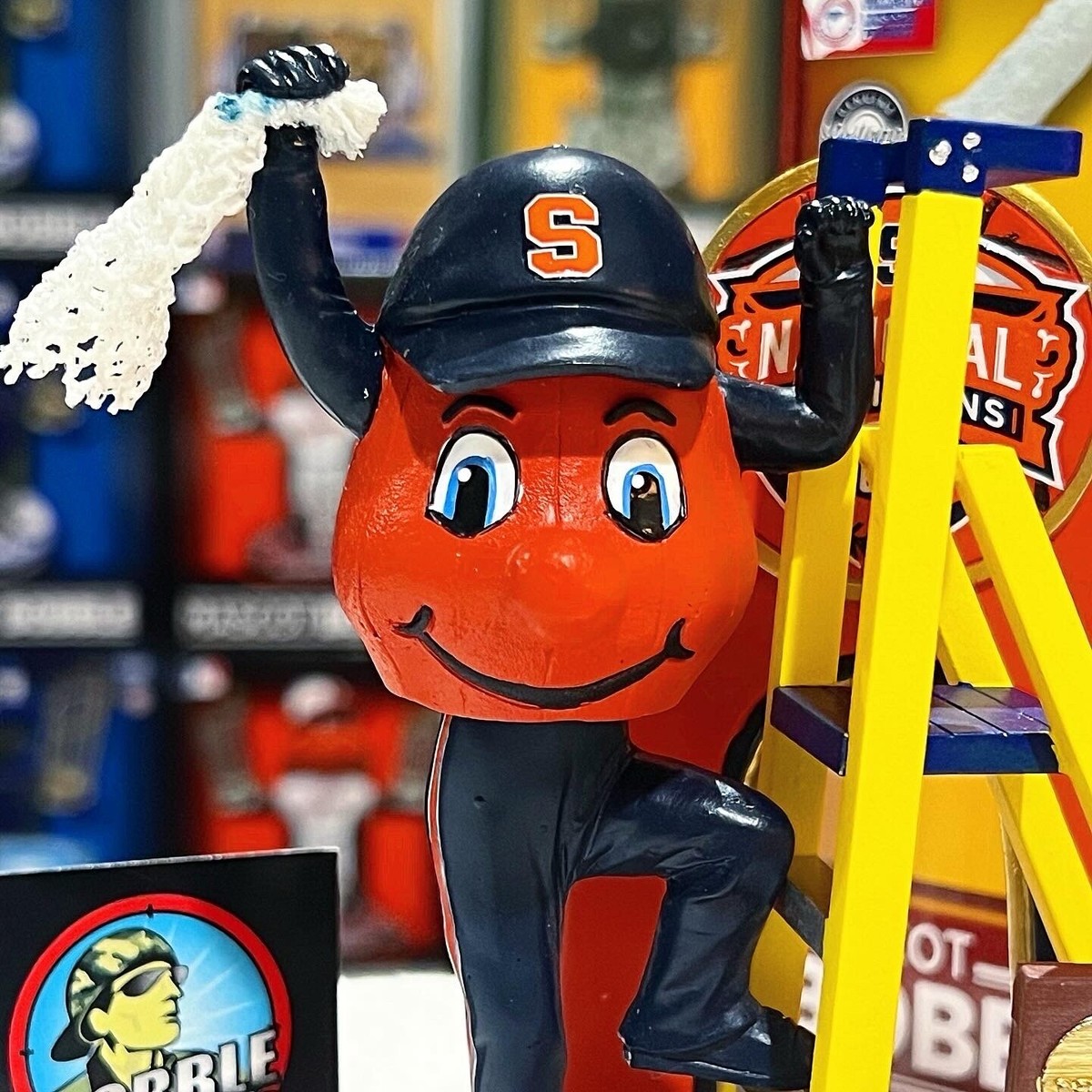 Syracuse Orange Mascot Otto Is Ready For Action Syracusecom Amazon.com